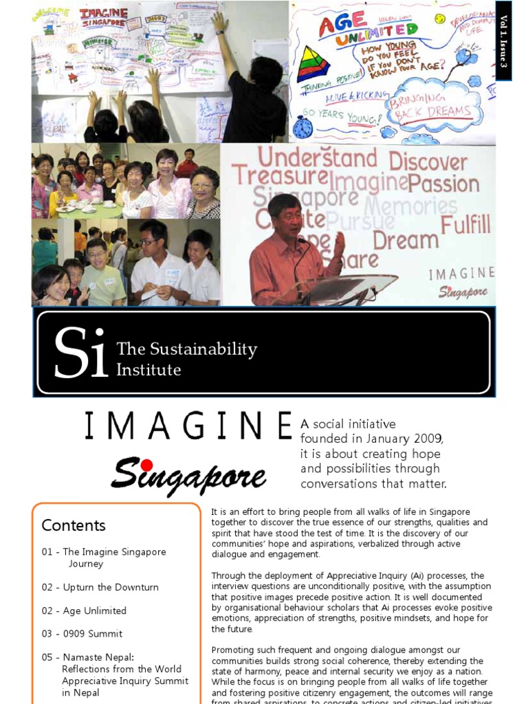 Si Newsletter Vol1 Issue3 - Imagine Singapore | PDF | Singapore | World ...