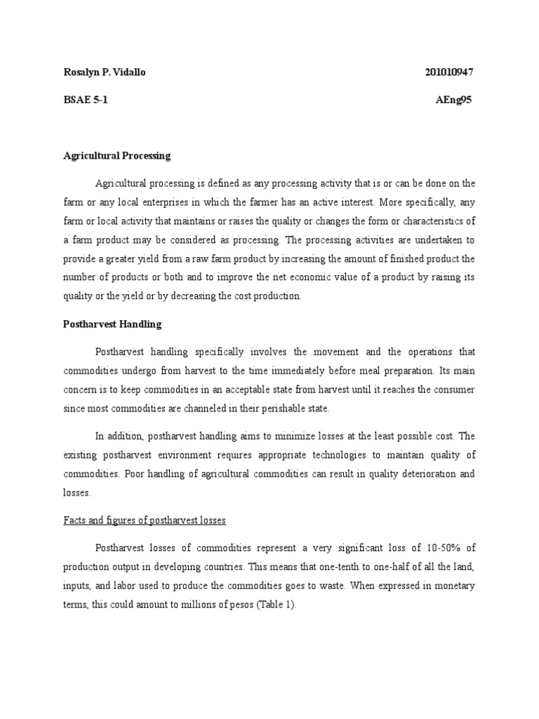 Assignment | Download Free PDF | Food Processing | Foods