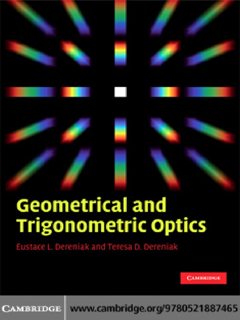 Geometrical and Trigonometrical Optics | PDF | Electromagnetic Spectrum ...