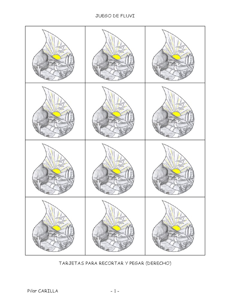 Juego de Fluvi | PDF | Agua dulce | lago