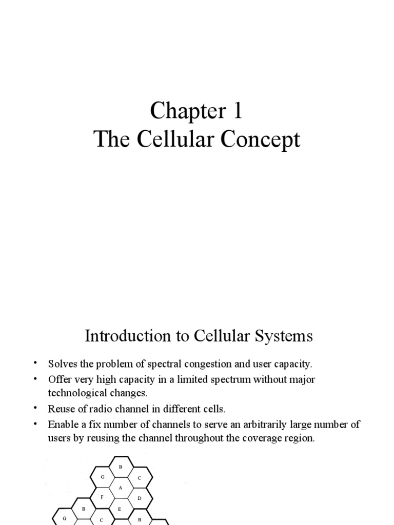 Understanding Cellular Concepts | PDF | Cellular Network | Electronic ...