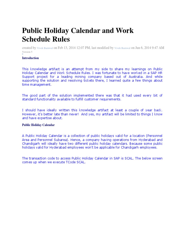 Time | PDF | Workweek And Weekend | Working Time