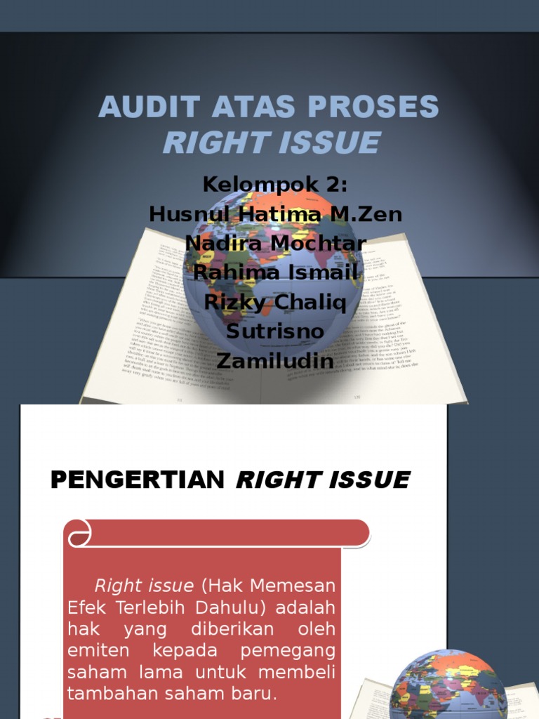 Audit Atas Proses Right Issue | PDF