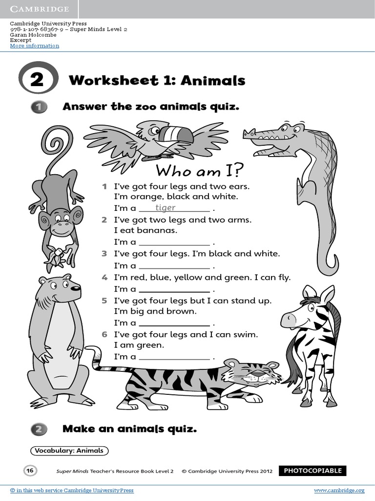 Super Minds Level2 Teachers Resource Book With Audio CD Sample Pages | PDF