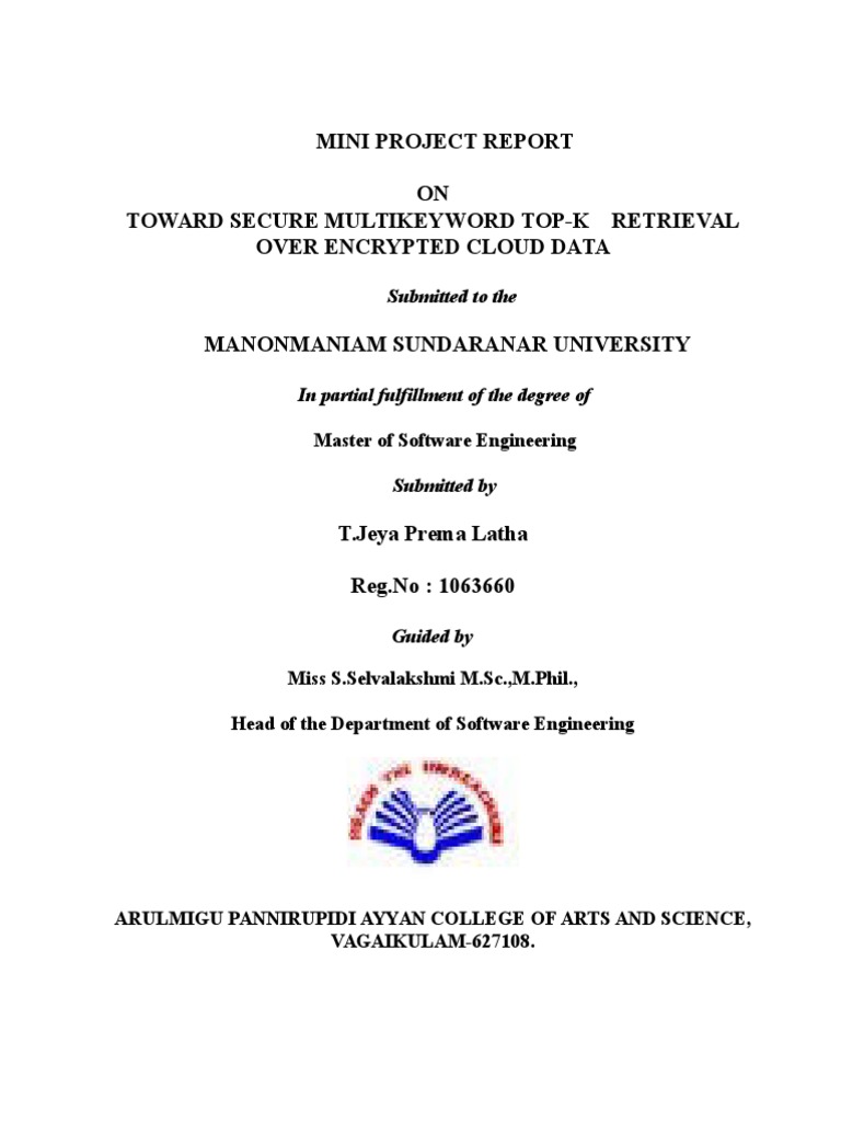 Project Report | PDF | Cloud Computing | Information Age