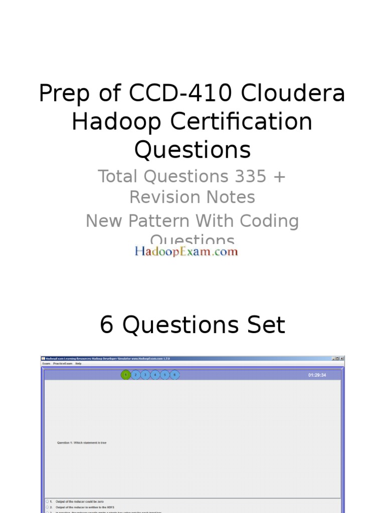 Hadoop Study Questions | PDF