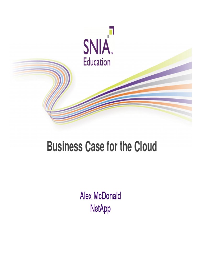 The Business Case For Cloud | PDF | Cloud Computing | Backup