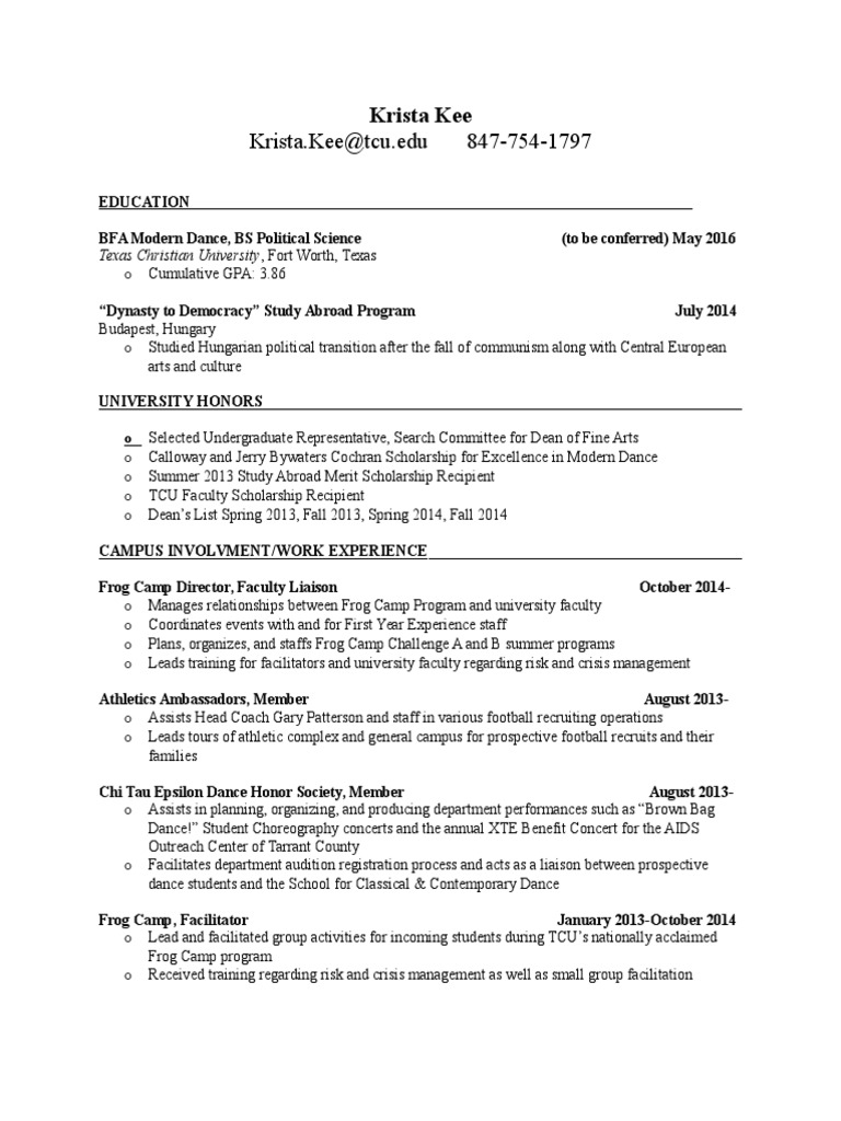 Kee Income Resume | PDF