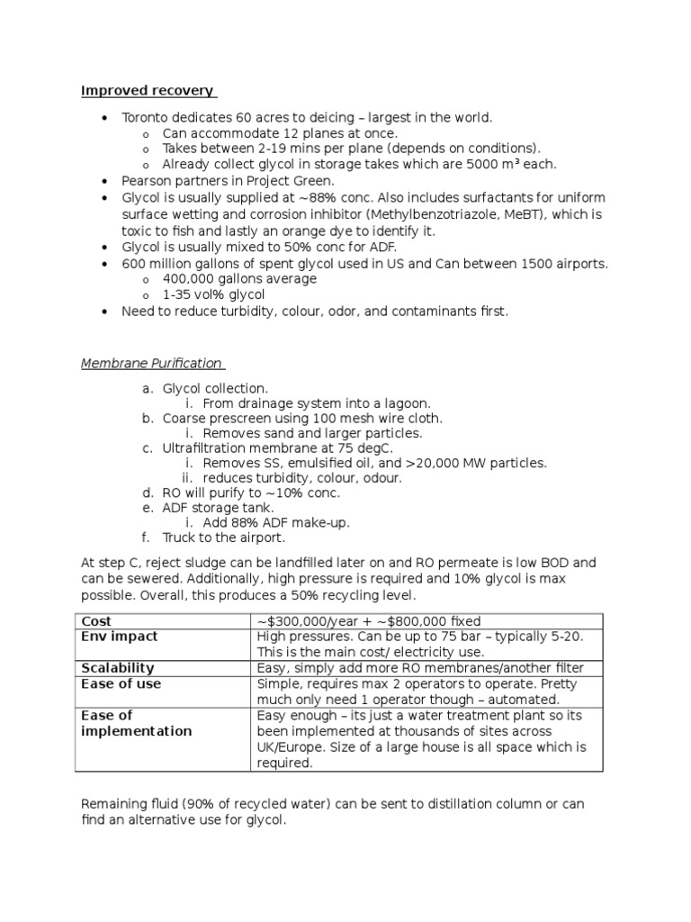 Glycol Recovery | PDF | Liquids | Industries