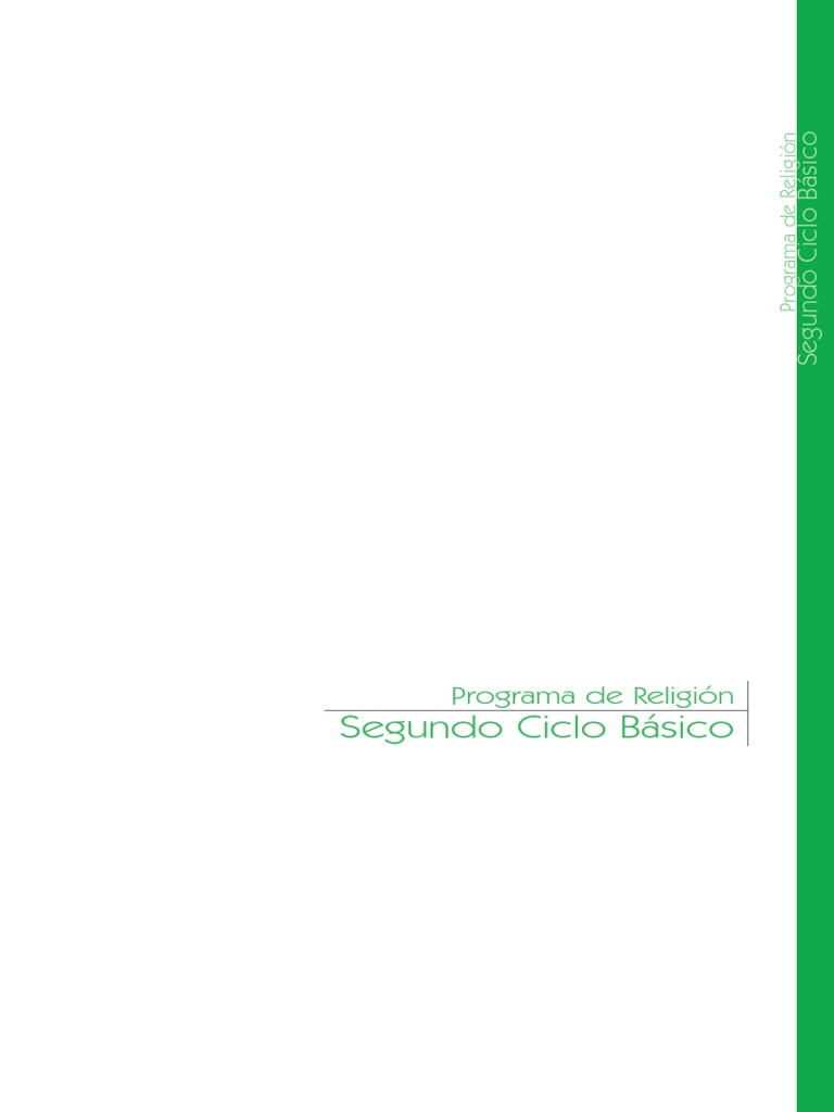 Programa 2do Ciclo Pag 104-145 | PDF | La resurrección de Jesús | Jesús