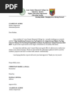 Request Letter For Comelec | PDF | Government