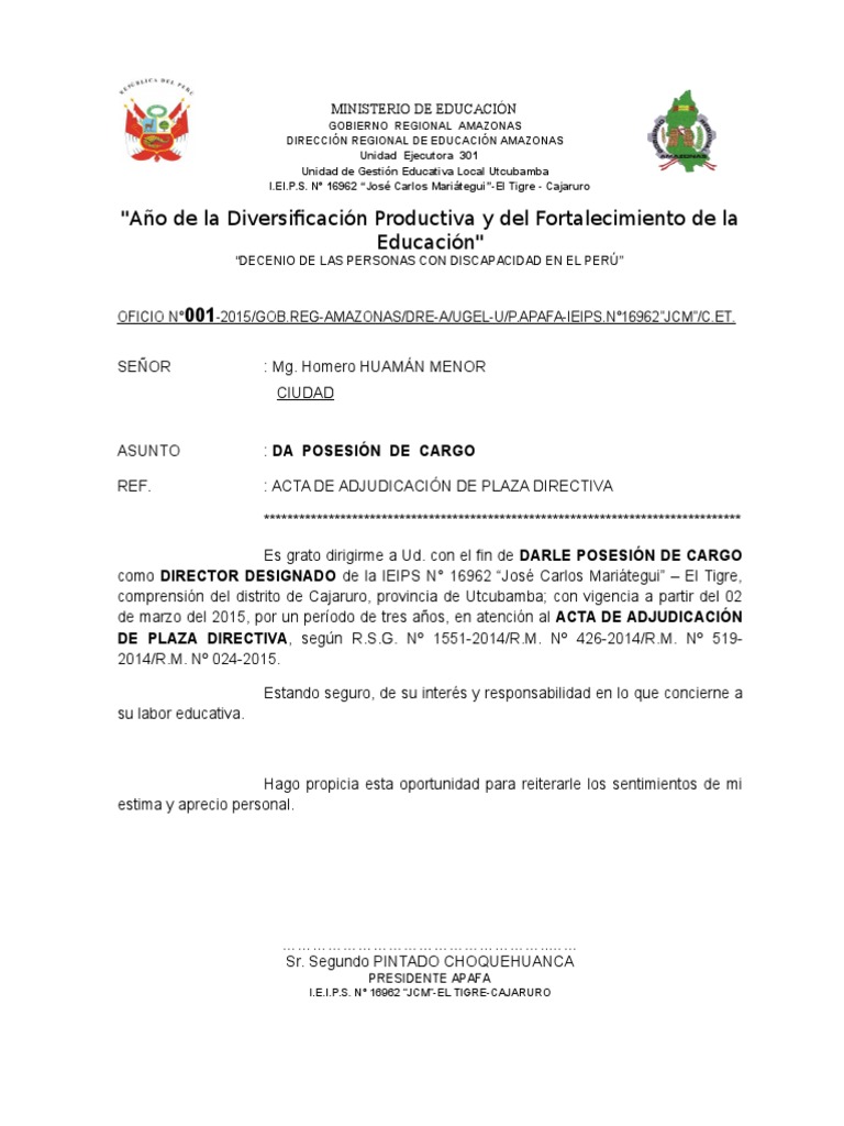 Oficios Apafa | PDF