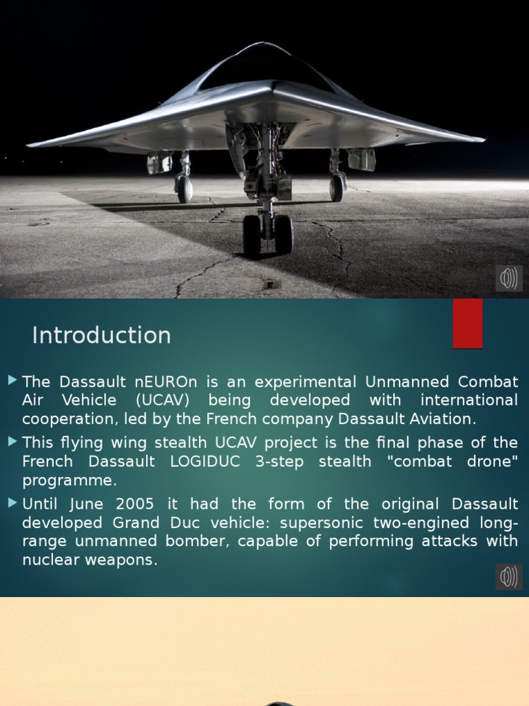 The Dassault Neuron - Unmanned Combat Air Vehicle (UCAV) | PDF ...