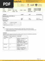 LIVER PROFILE LFT Test Report Format Example Sample Template Drlogy Lab ...