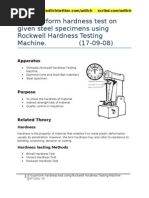 Spark Testing for Metal Identification | PDF | Grinding (Abrasive ...