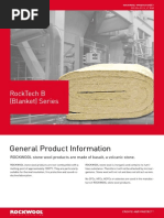 Rockwool Slab Data Sheet - (ProRox Formerly RW Slab) | PDF | Thermal ...