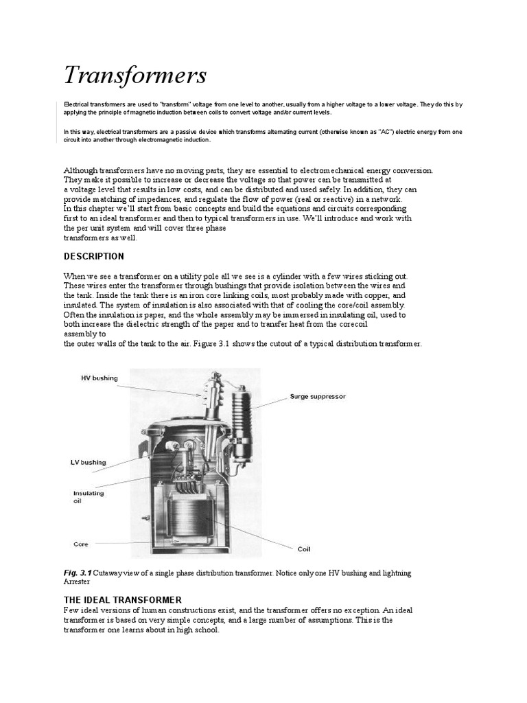 Electrical Technology-Transformer | PDF | Transformer | Inductor