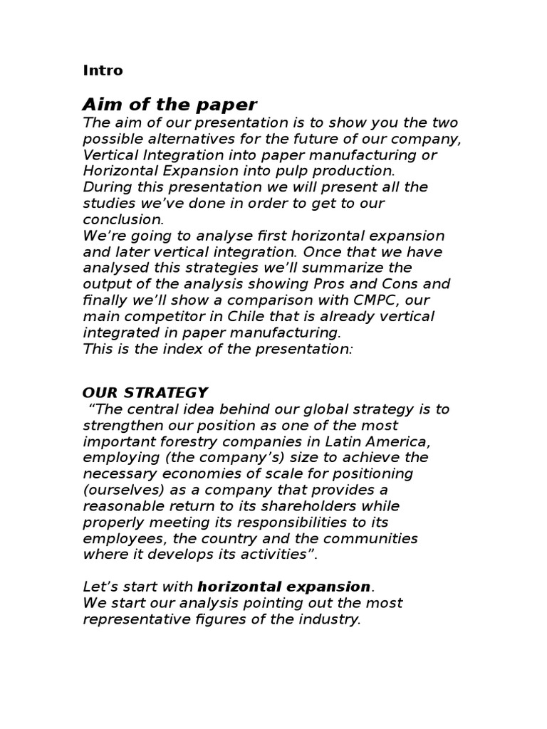 ARAUCO Speech | PDF | Pulp (Paper) | Paper