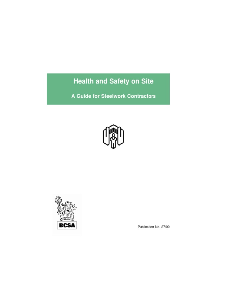 H&S On Site - Steelwork Contractors | PDF | Personal Protective ...
