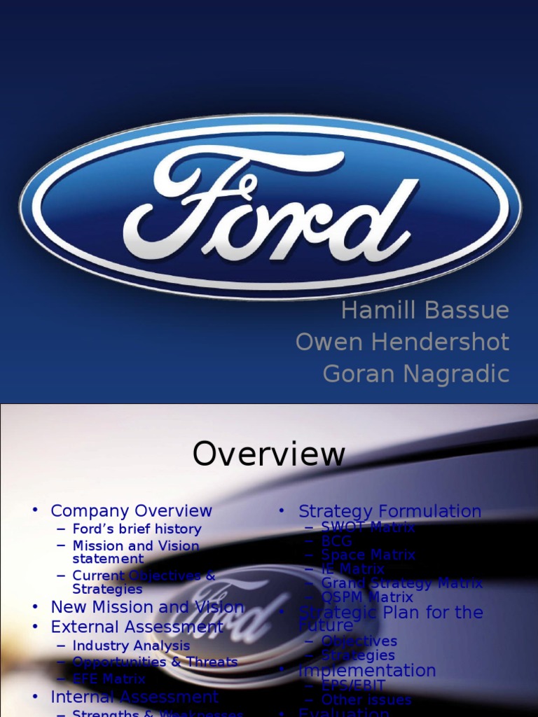 Ford | PDF | Ford Motor Company | Car