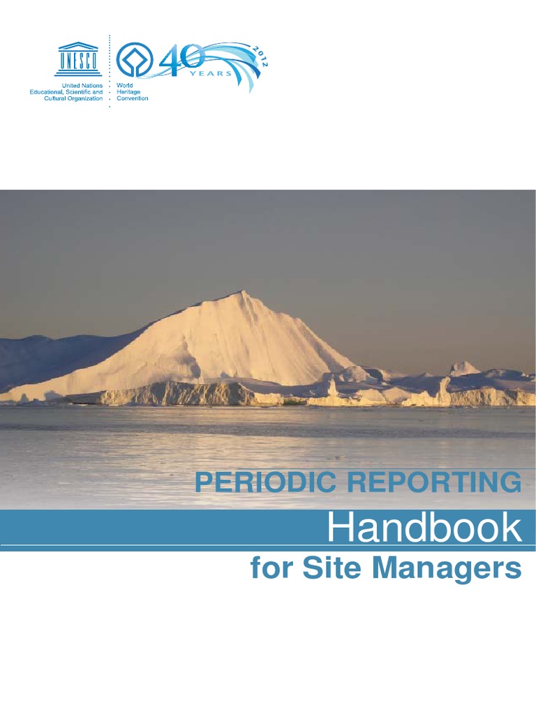 Handbook Site Managers | PDF | World Heritage Site | Cultural Heritage