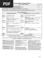 Strong: Nutritional Risk Screening Tool For Children Aged Month - 18 ...