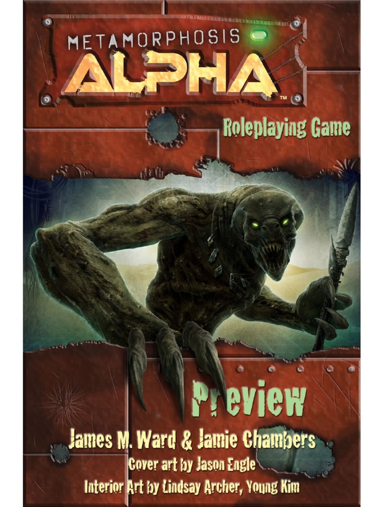 Metamorphosis Alpha RPG Preview (5820418) | PDF | Nature