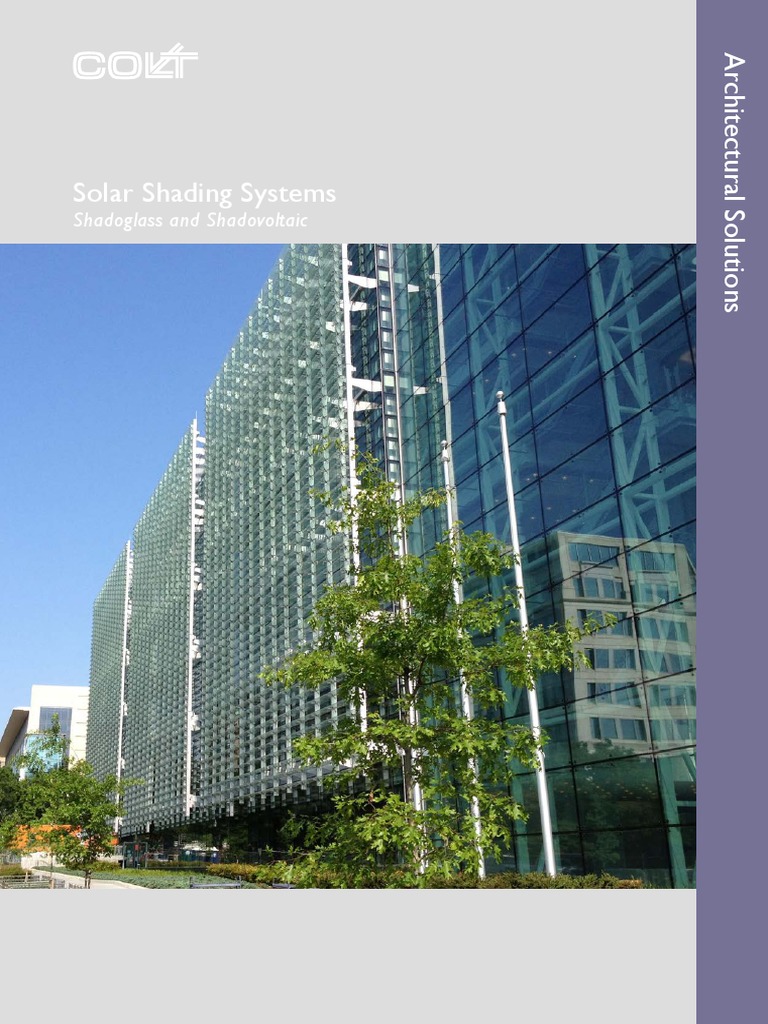 Shadoglass and Shadovoltaic Solar Shading Systems | PDF | Photovoltaics ...