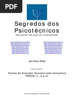 Teste Pictórico de Memória Visual (TEPIC-M) | PDF | Computadores