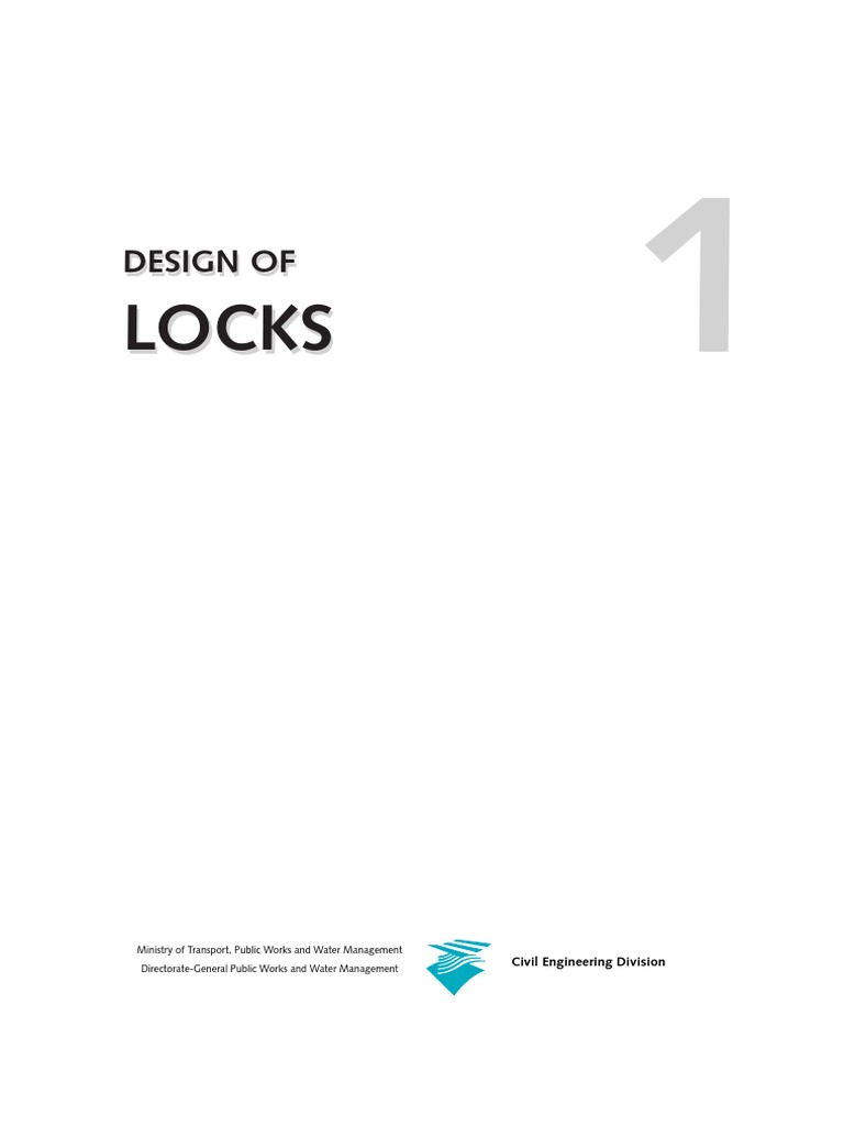 Design of Locks Part 1 | PDF | Deep Foundation | Canal