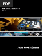 Coating & Painting Inspection Checklist | PDF | Abrasive | Coating