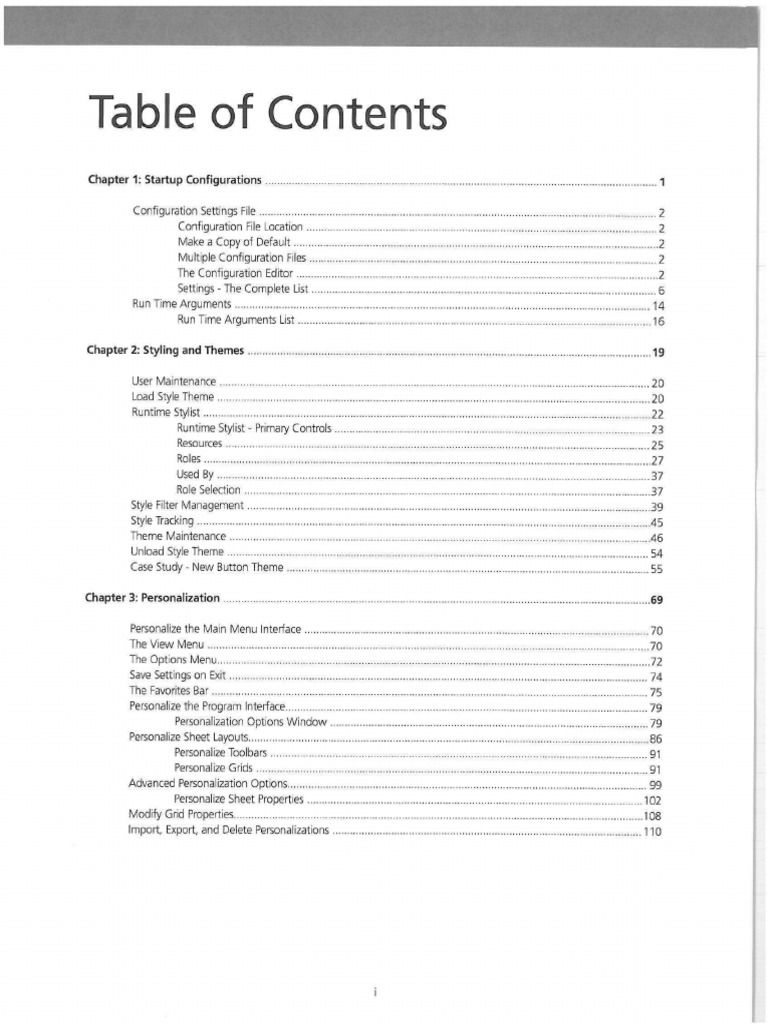 00 - Table of Contents - EPIC | PDF | Interface (Computing) | Scripting Language