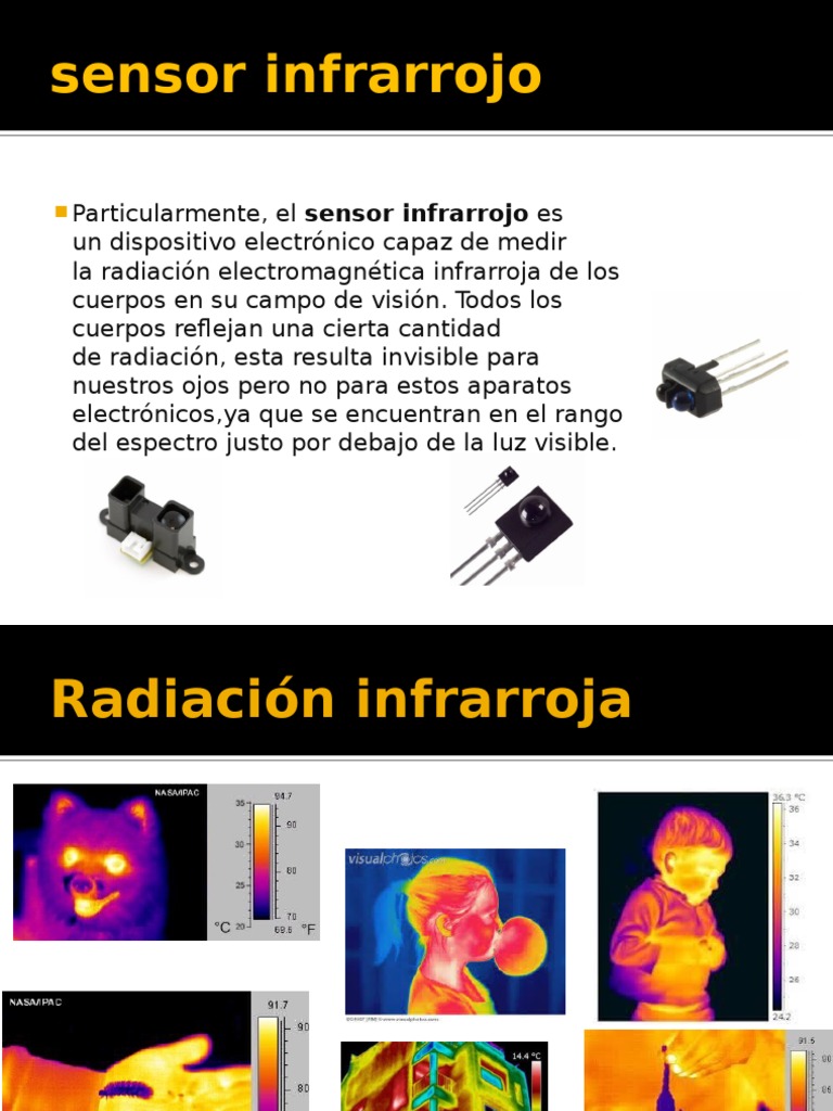 Sensor Infrarrojo Precentacion | PDF | Infrarrojo | Sensor