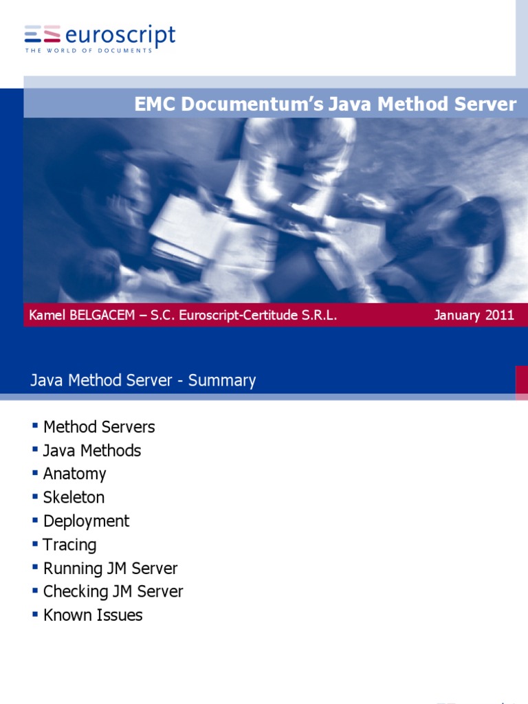 06 Documentum Java Method Server Pdf Java Programming Language Java Servlet 