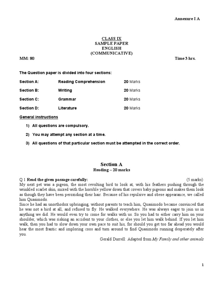 English Paper | PDF | Birds