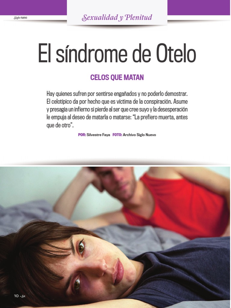 210 El Sindrome De Otelo Pdf Otelo Infidelidad