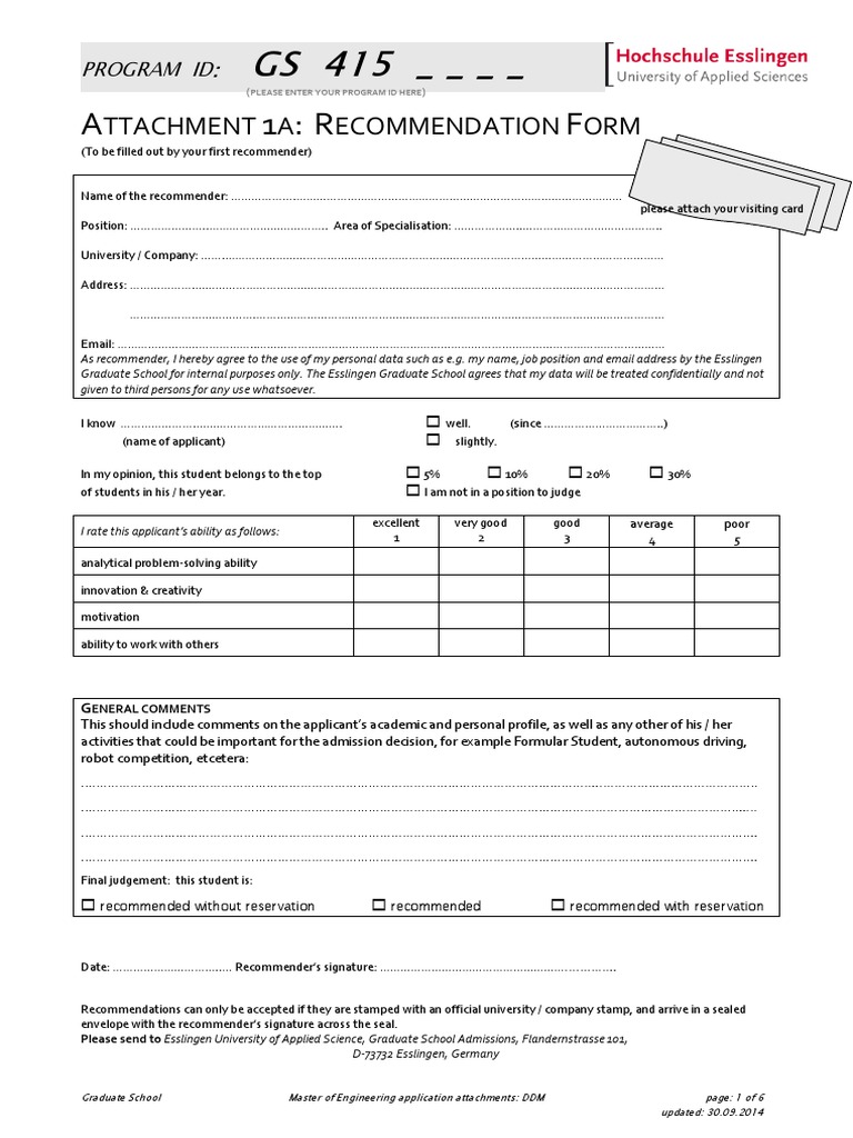 201 Application Attachments DDM | PDF | Academic Degree | Graduate School
