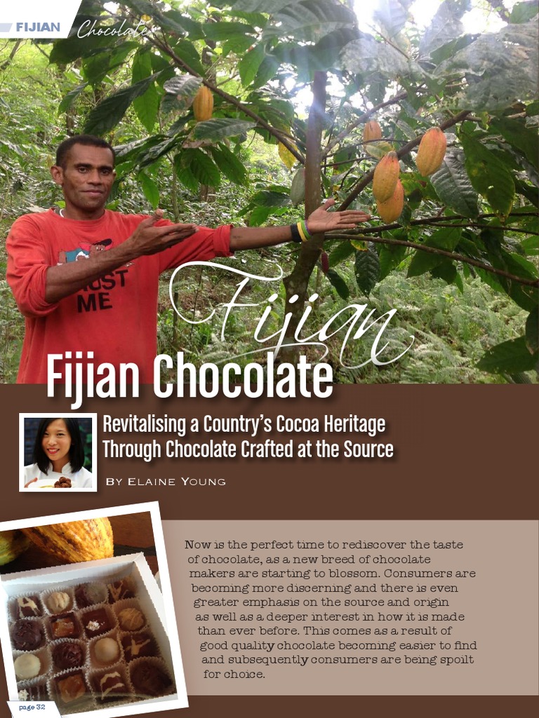 Fijian Chocolate | PDF | Cocoa Bean | Chocolate