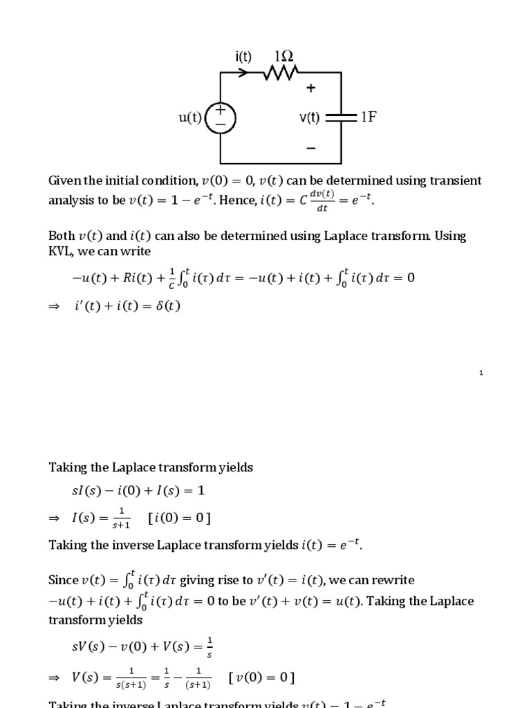 Inverse Laplace Transform | PDF | Fraction (Mathematics) | Complex Number