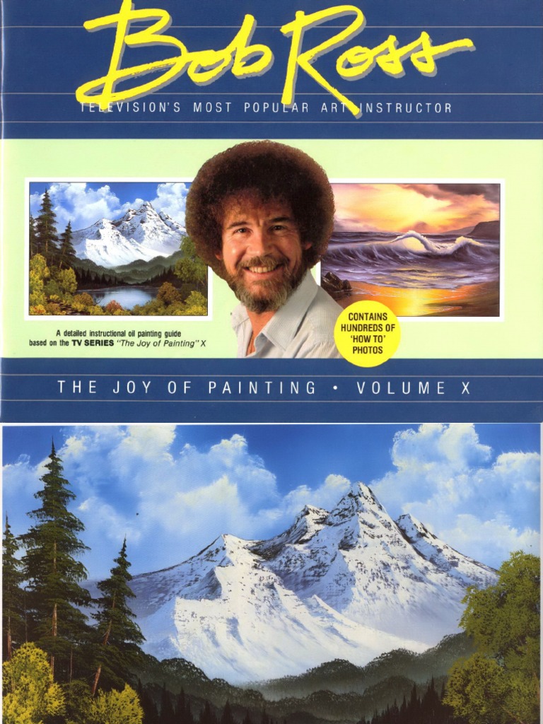 Bob Ross the Joy of Painting Volume X | Paint | Yellow