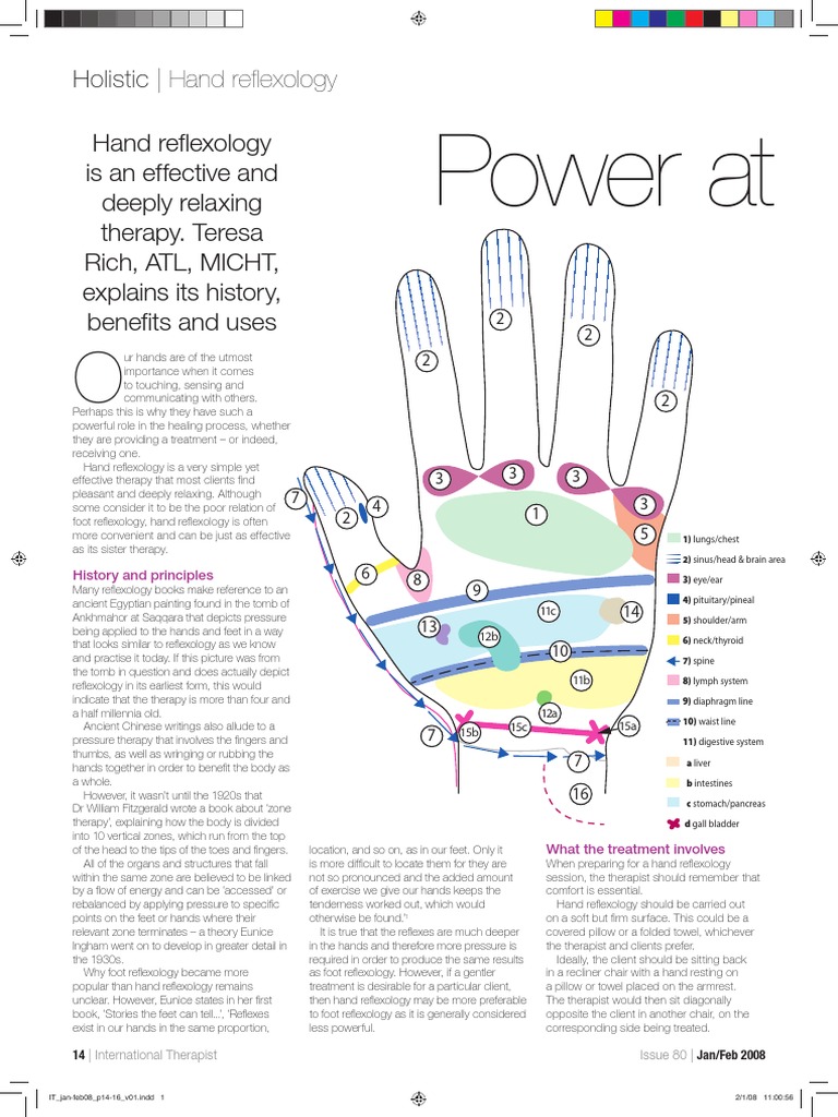 Hand Reflexology | PDF