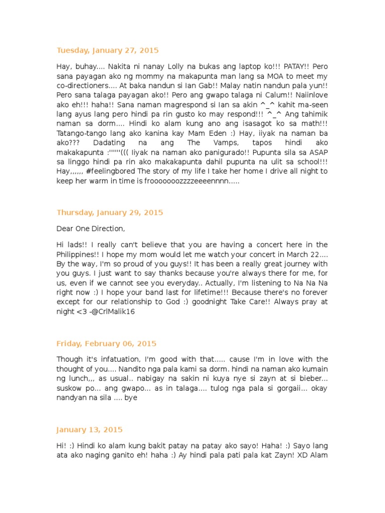 Teen Fan Diary: Crushes and Concerts | PDF | Mystery, Thriller & Crime ...