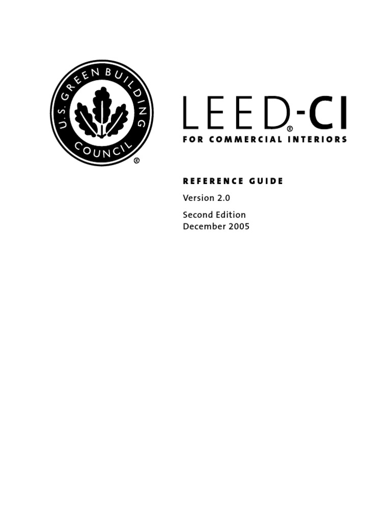 Leed Ci v2 Dec 2005 Guide PDF | PDF
