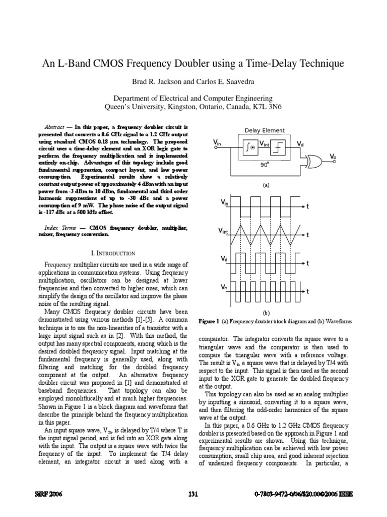 Frequency Doubler | PDF | Electronic Circuits | Power Inverter
