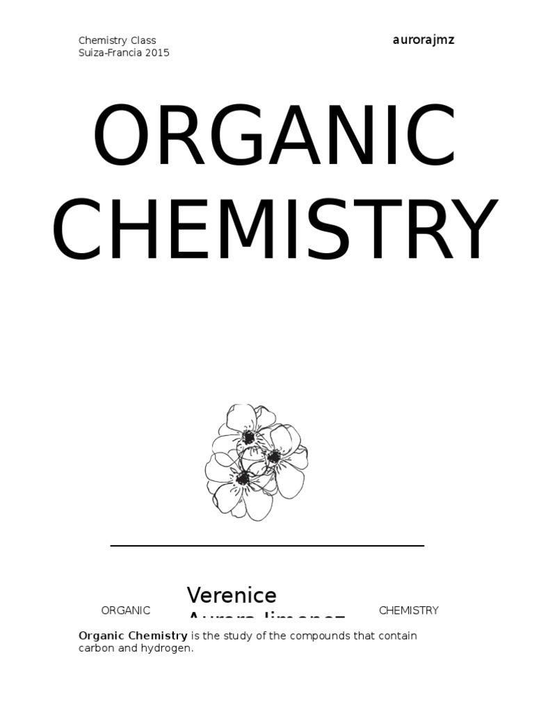 Organic Chemistry | PDF | Organic Compounds | Amine