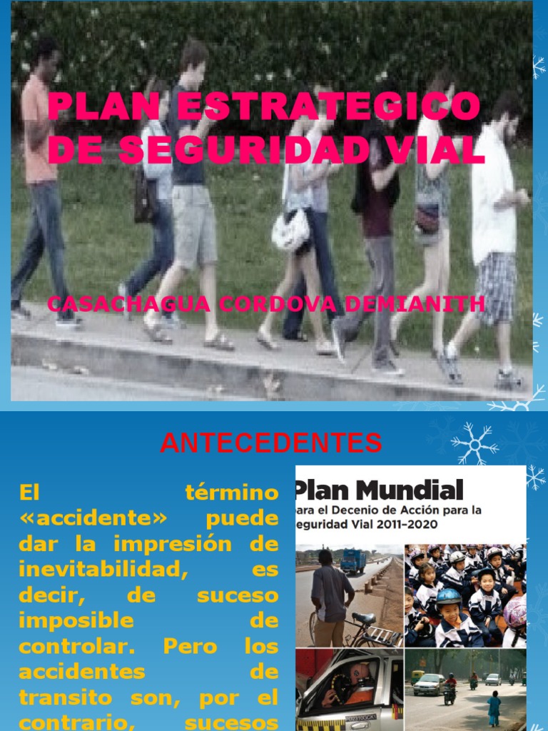 Seguridad Vial Pdf Accidente De Tráfico Seguridad Vial