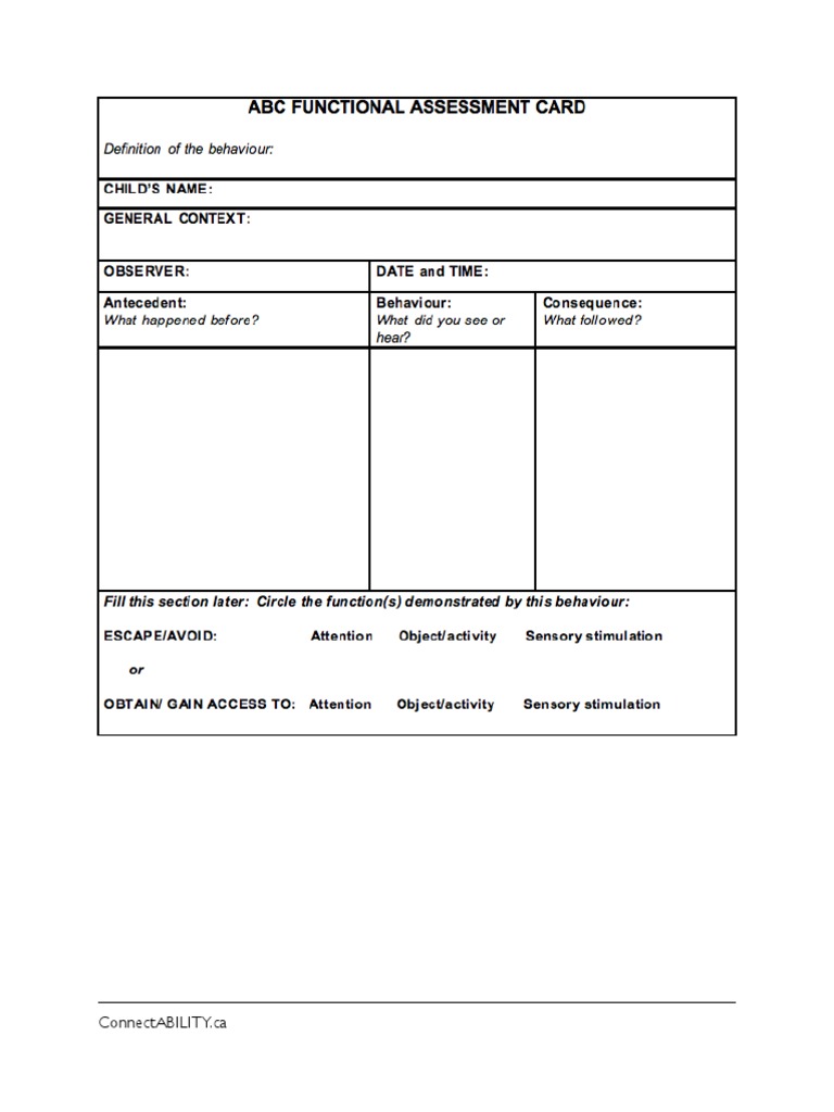 Abc Card | PDF