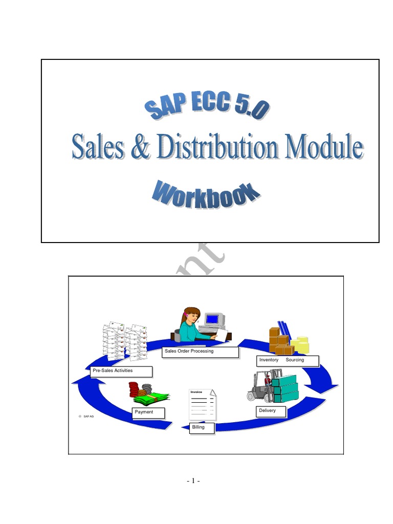 SAP Tutorial Workbook | PDF | Warehouse | Sap Se