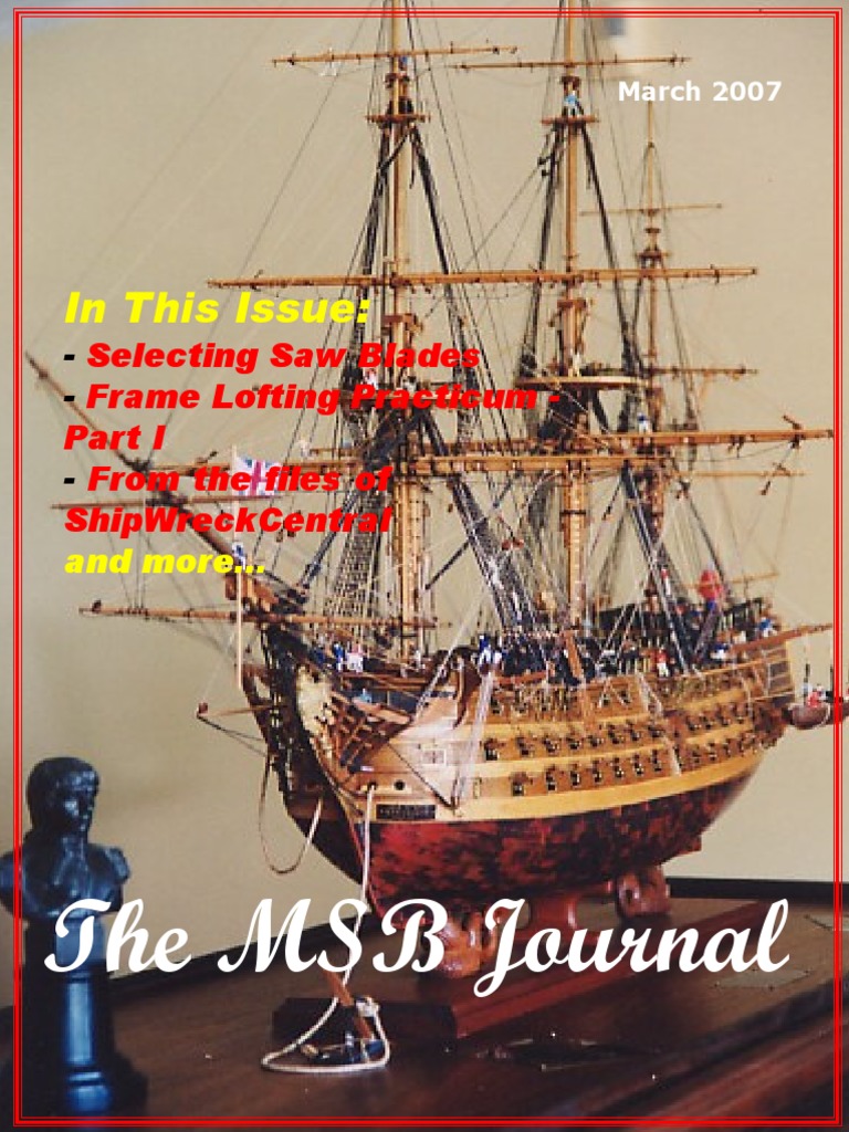 The MSB Journal | PDF | Blade | Water Transport