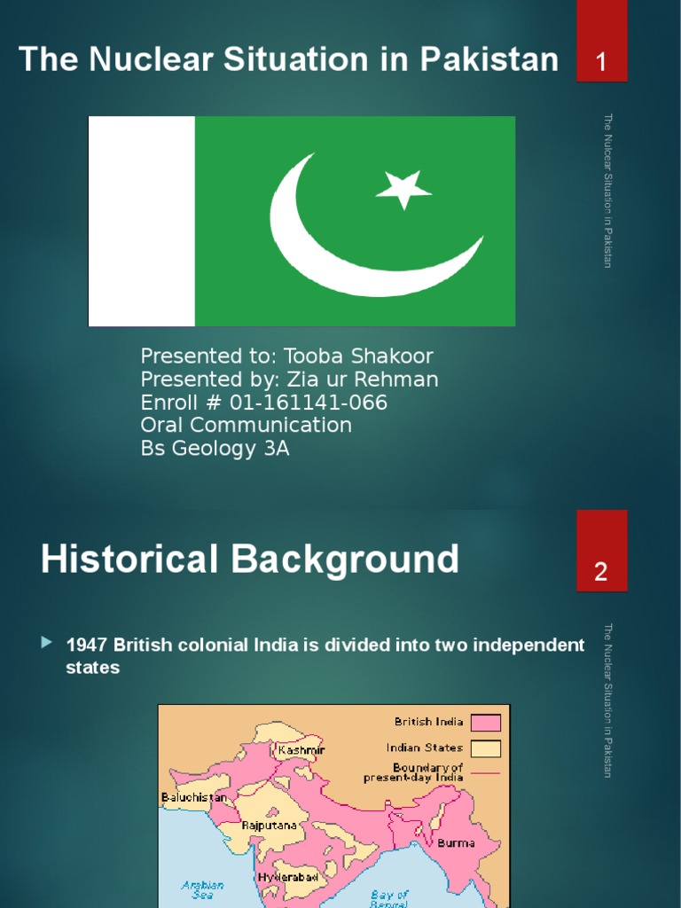 Timeline of Pakistan's Nuclear Program | PDF | Nuclear Weapons ...